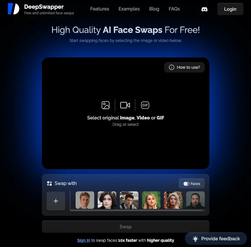 How to face swap online for free | Next.js Blog Example